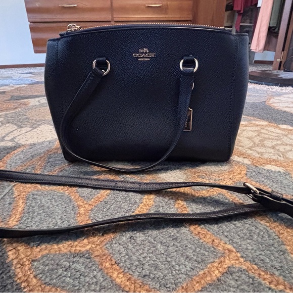 Coach | Bags | Coach Crossbody Purse Navy Blue | Poshmark